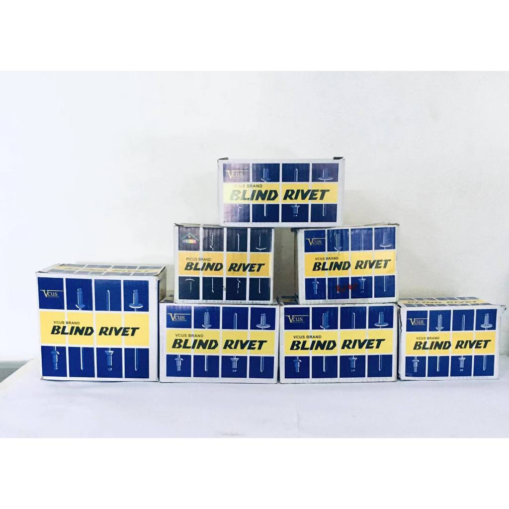ALUMINUM BLIND RIVETS 1/8" X 3/4" ( PRICE PER 1 BOX ) | Shopee Philippines