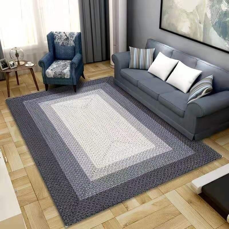 150 x 180 3D Geometric Carpet Comfortable Lounge Area Rectangular ...