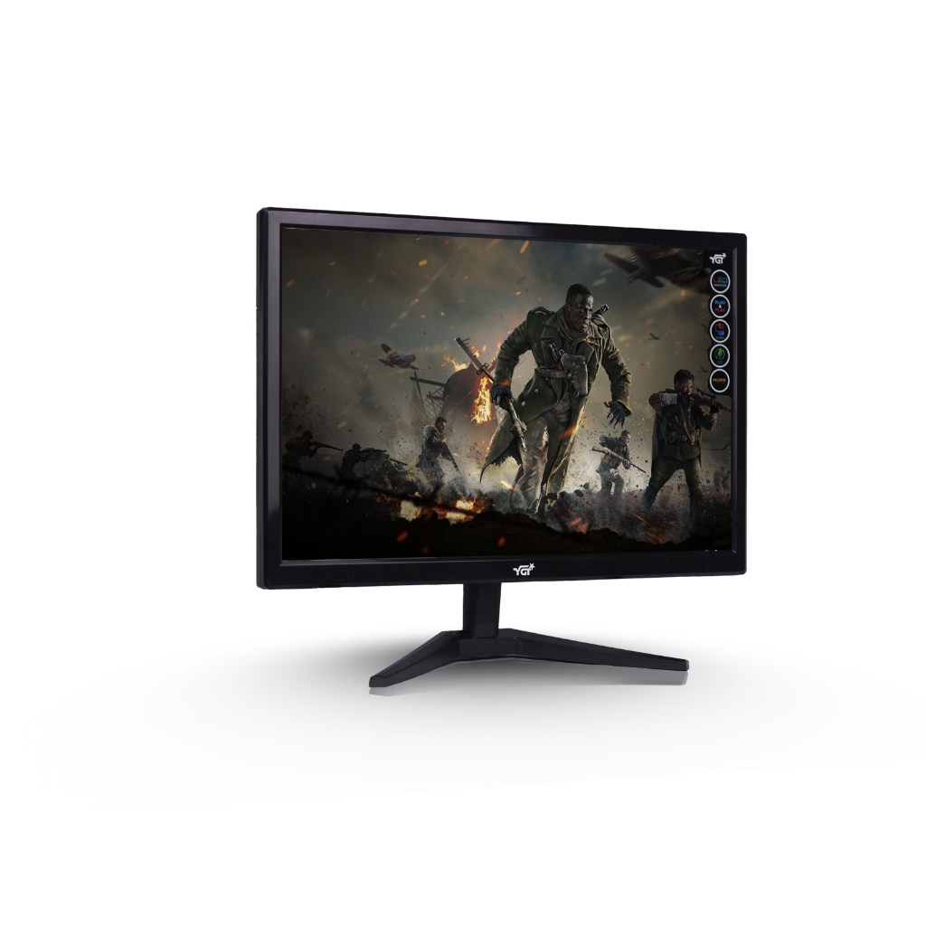 YGT SLIM TN19HD Game Display Wide LED Monitor with VGA/HDMI ports/with ...