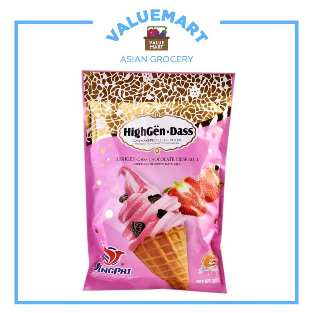 HighGen-Dass Crispy Cream-Filled Ice Cream Biscuit Wafer Cone ...