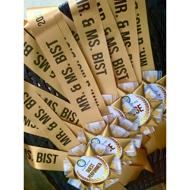LEI FOR GUEST- CUSTOMIZED LOGO & PRINT on STRAP | Shopee Philippines
