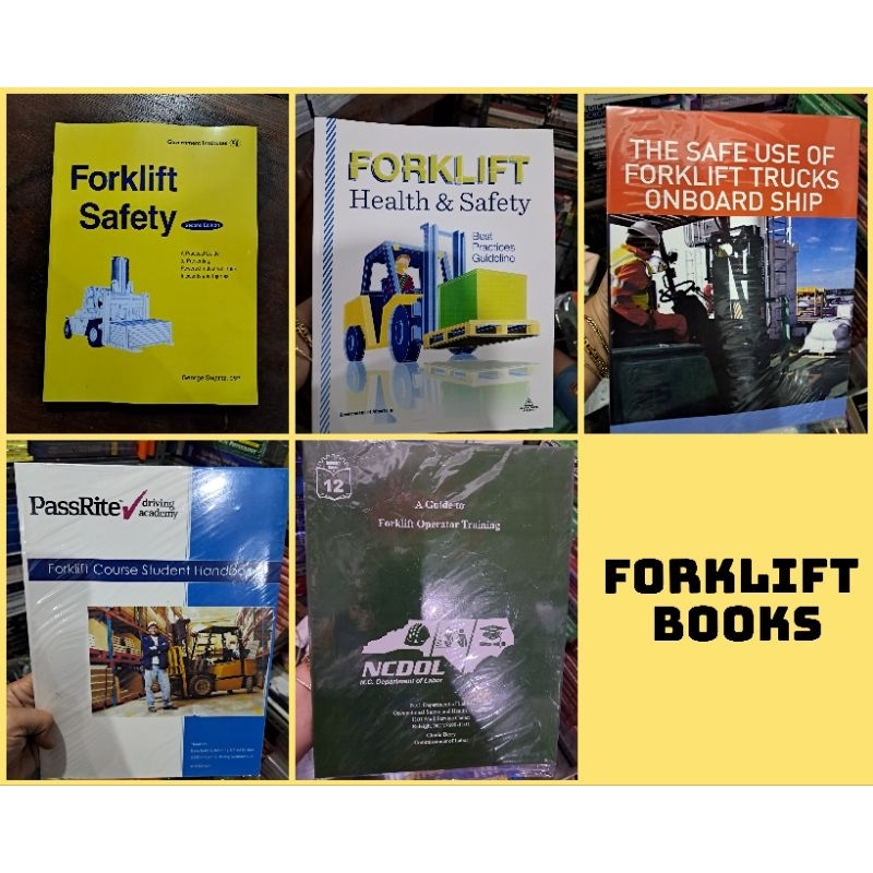 FORKLIFT BOOKS Safety Handbook and Training Onhand | Shopee Philippines