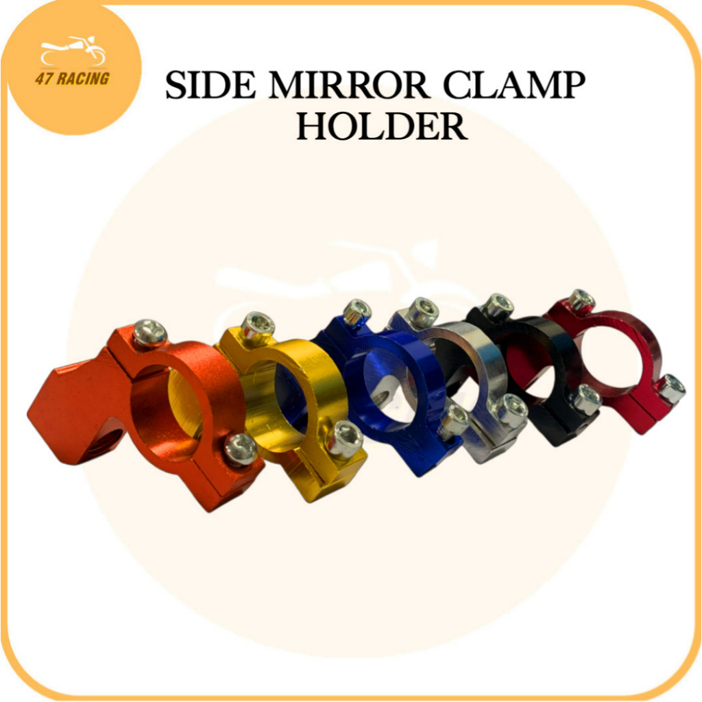UNIVERSAL Motorcycle Side Mirror Bracket | Shopee Philippines