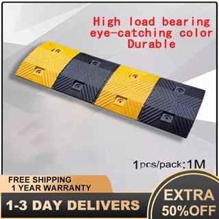 Heavy Rubber Speed Bump Modular Humps Hump Cable Protecto Wide Buffer ...