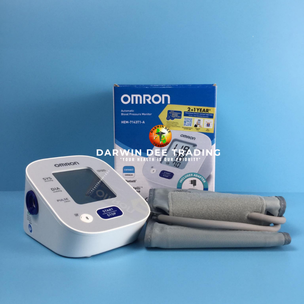 AUTOMATIC DIGITAL BP ARM OMRON WITH BLUETOOTH HEM-7143T1-A | Shopee Philippines