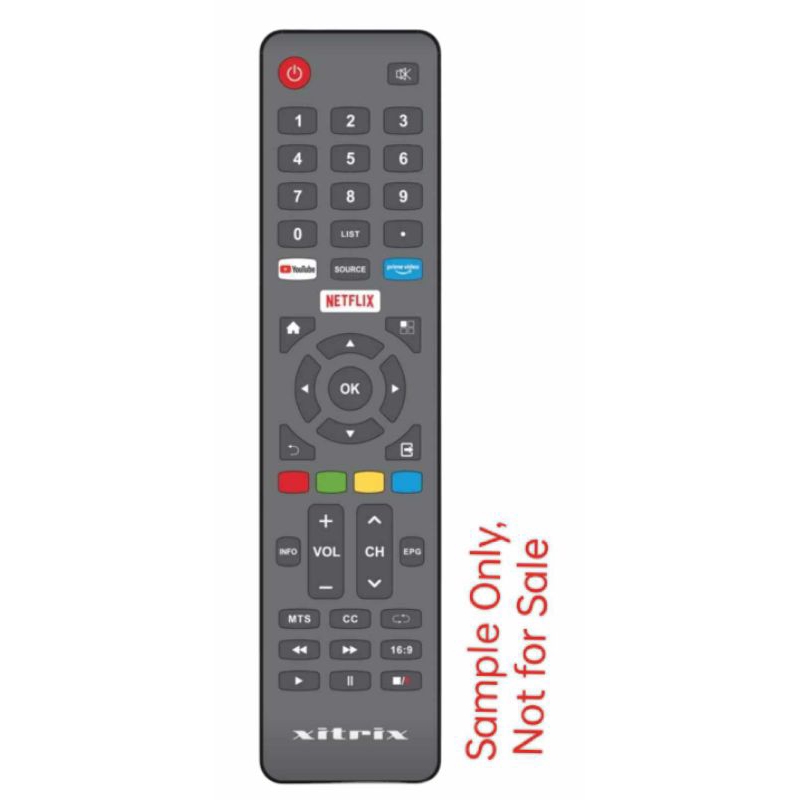 Xitrix Remote, Replacement Remote for Xitrix Smart TV | Shopee Philippines