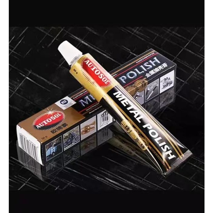Autosol Metal Polish Cream Rust Remover, Stainless Steel, Polishing YMG ...
