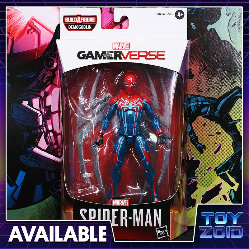 Marvel Legends Spider-Man Velocity Suit Gamerverse NO BAF Demogoblin ...