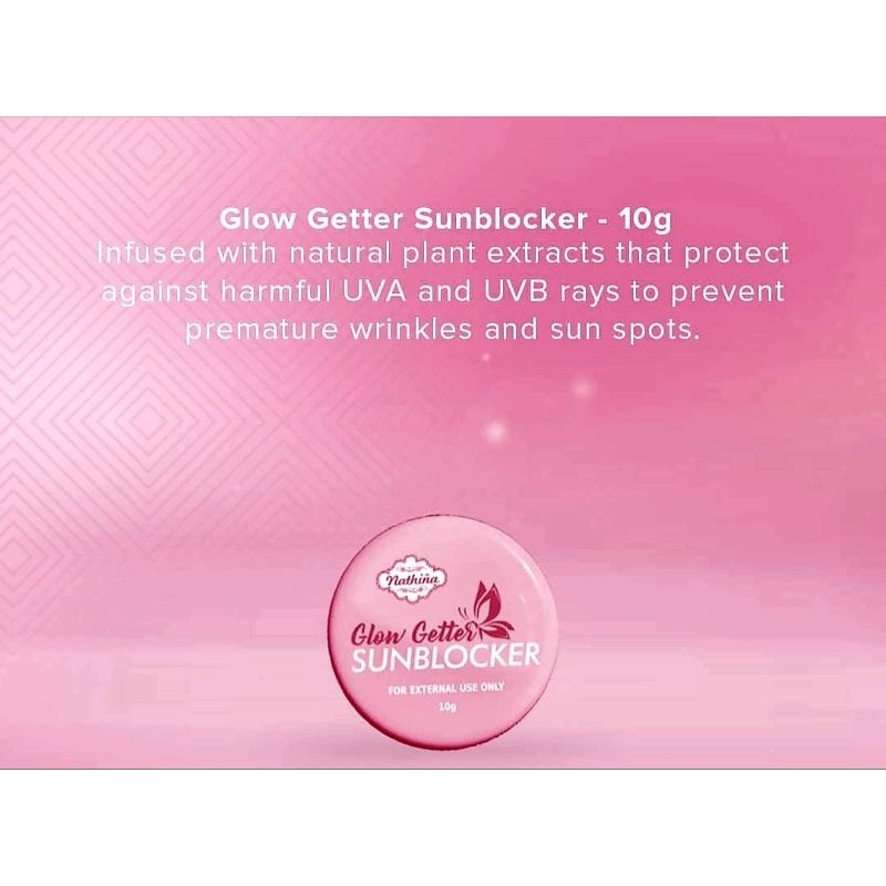 Glow Getter Sunblocker Cream (Nathiña Product) | Shopee Philippines