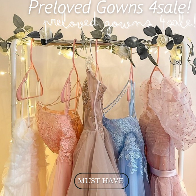 PRELOVED GOWNS FOR SALE | | Shopee Philippines