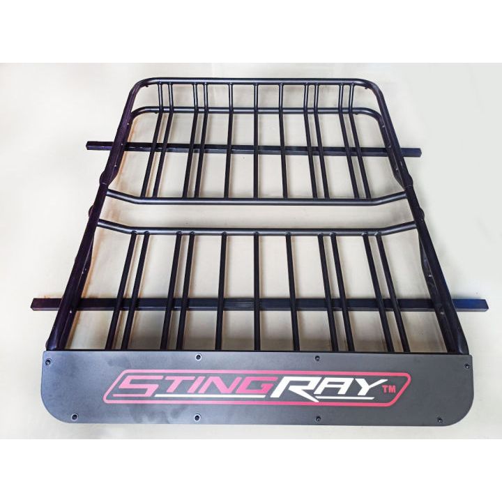STINGRAY Steel 50x38 Roof Rack Carrier Offroad Design (Black)CLAMP TYPE ...