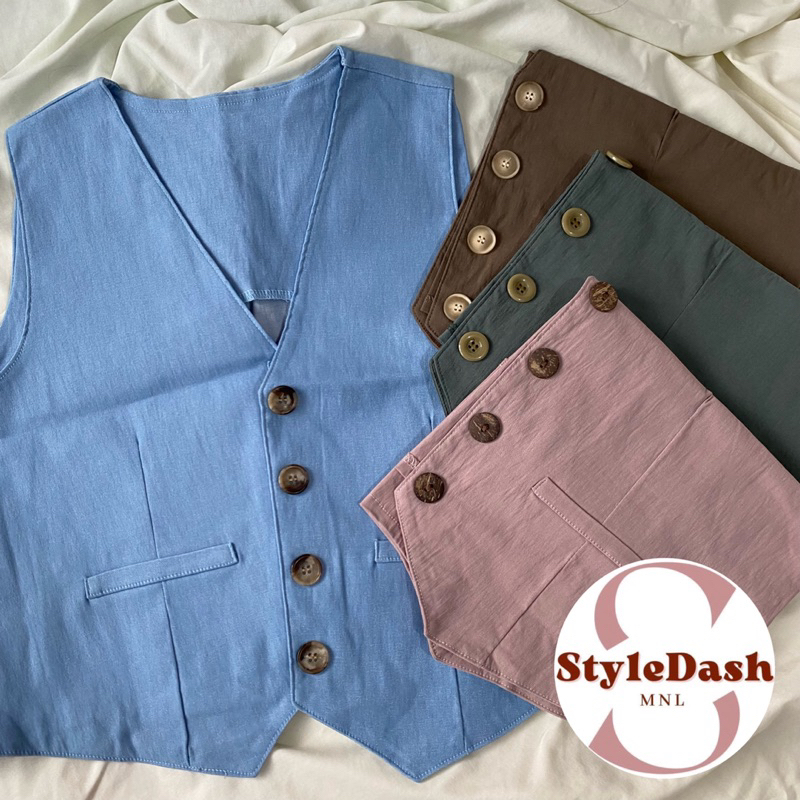 Styledashmnl NEW Trendy Waistcoat Vest Top • fits up to Large (MALL ...