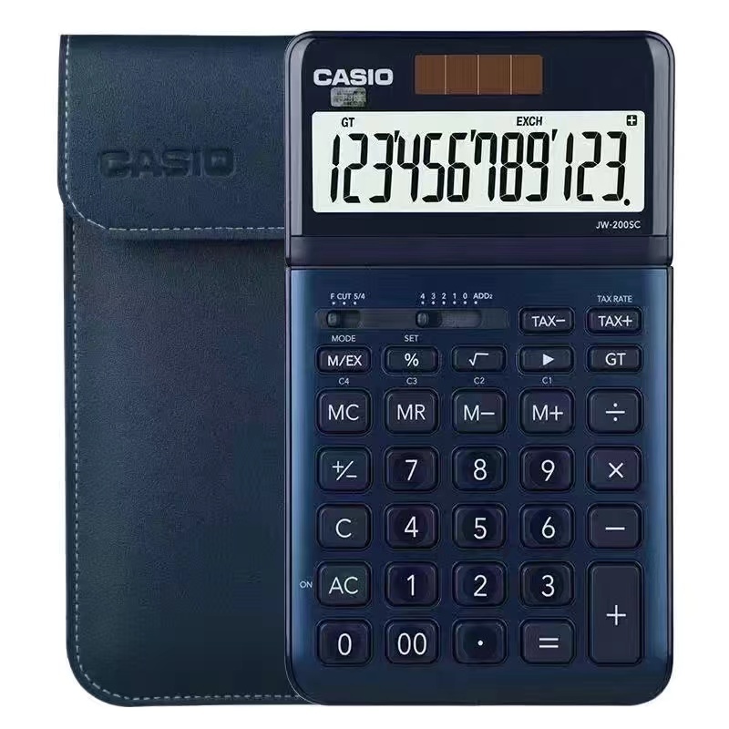 Original CASIO JW 200SC Calculator 12-Digit Junior High School Senior ...