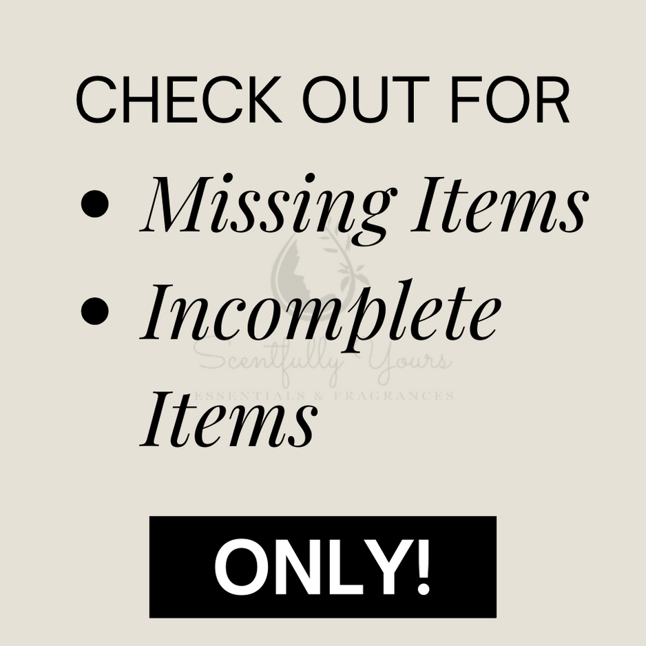 For Incomplete and Missing Items Only | Shopee Philippines