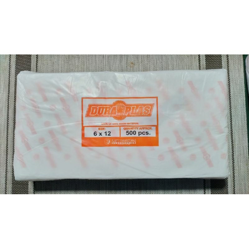 6x12 PP Plastic Linaw Makapal Sold per 500 pcs | Shopee Philippines