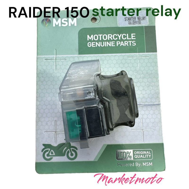Raider 150 starter relay | Shopee Philippines
