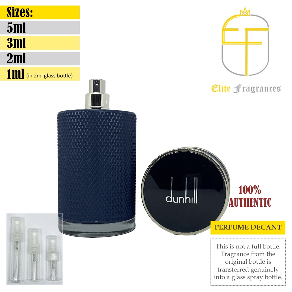DECANT Alfred Dunhill Icon Racing Blue | Shopee Philippines
