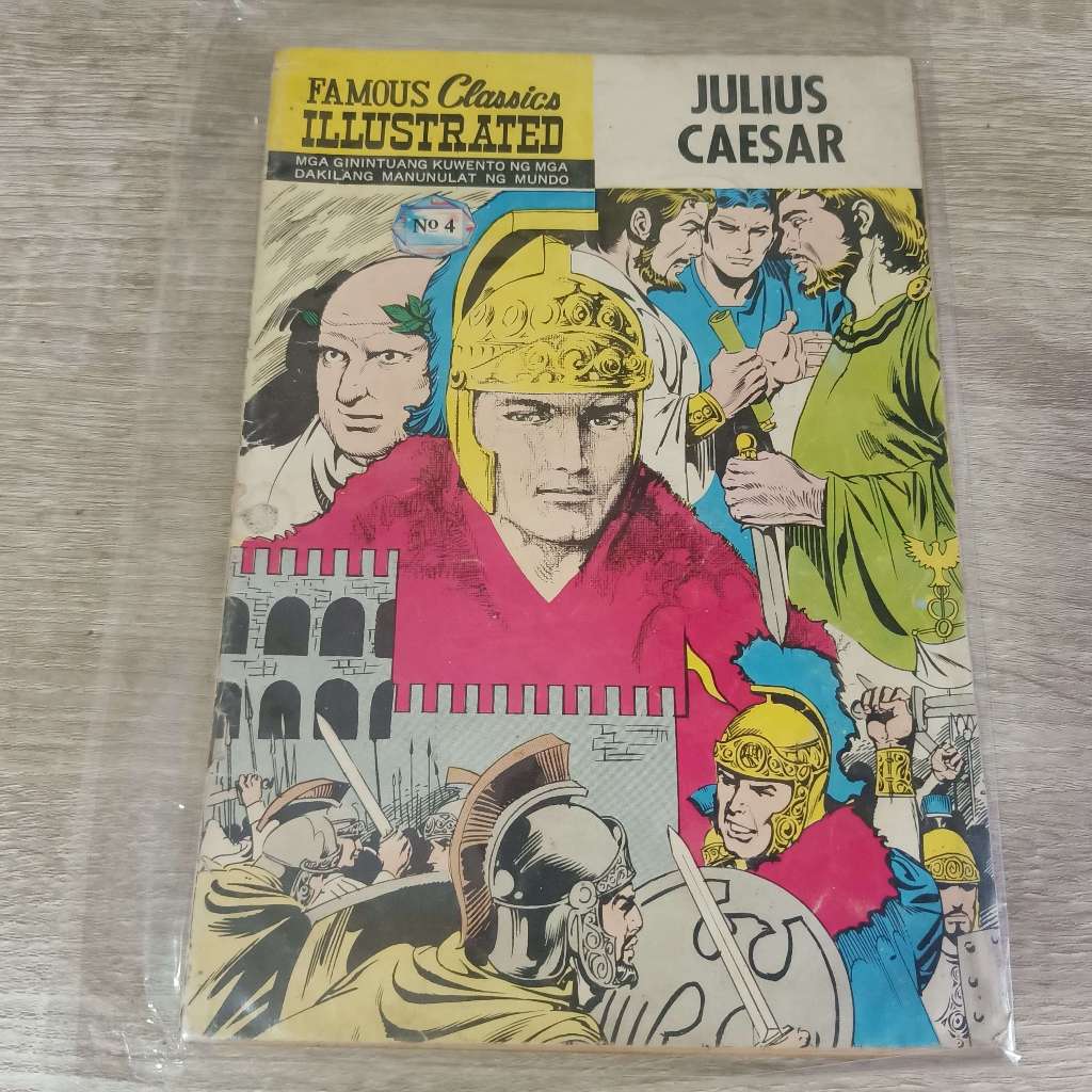 Classics Illustrated Julius Caesar (TAGALOG language - G. Miranda and ...
