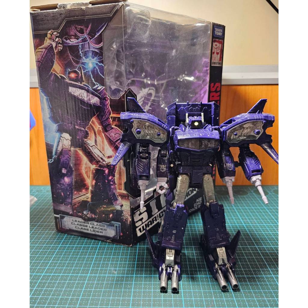 Transformers TF Siege WFC Decepticon Shockwave Shock Wave WFC-S14 LIB ...