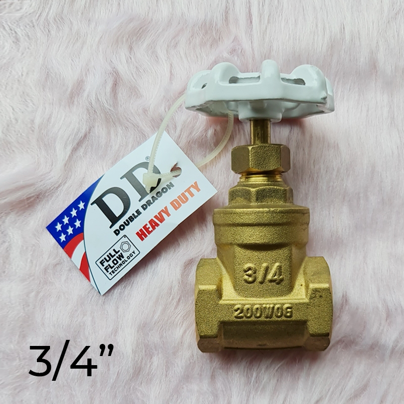 HEAVY DUTY DD Gate Valve 1/2", 3/4", 1" (Brass Gate Valve) | Shopee ...