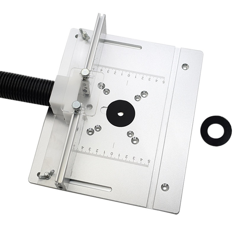 Plate for Woodworking Benches Miter Gauge Guide Aluminium Profile Fence ...