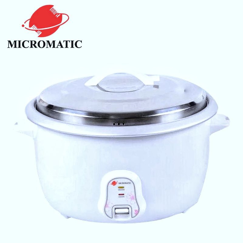 Rice Cooker 30 Cups 5.6Liters Micromatic MRC-30 Heavy Duty Rice Cooker ...