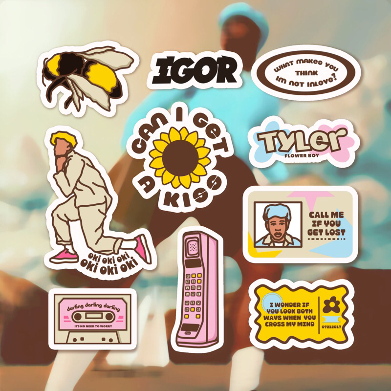 Tyler The Creator Sticker Pack | Shopee Philippines