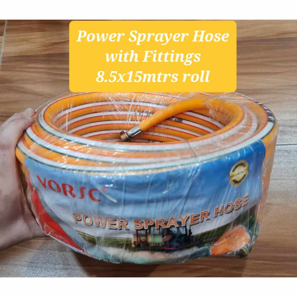 15Meters Pressure Washer Power Sprayer Hose 8.5MM Heavy Duty Power ...