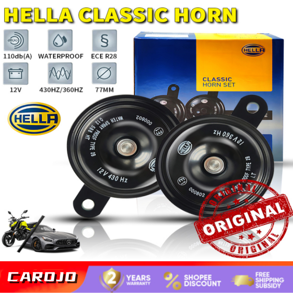 【24H Ship】PMShop Original HELLA Horn Classic Horn Set Value Range For ...