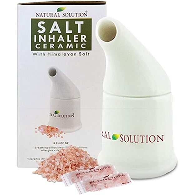 Natural Solutions Himalayan Salt Inhaler Respiratory Aid Pink (1 Count ...