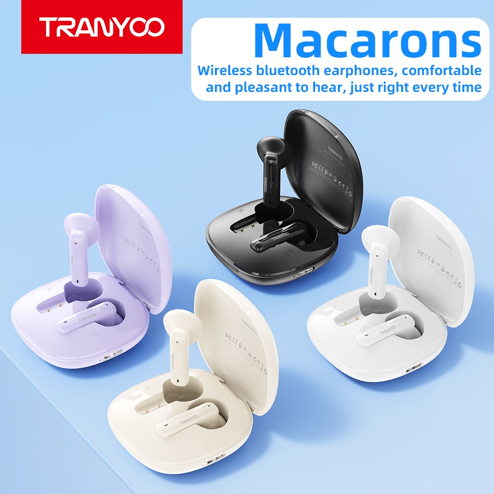 Tranyoo M25 Wireless Earphones In-Ear Bluetooth5.3 Noise Reduction And ...