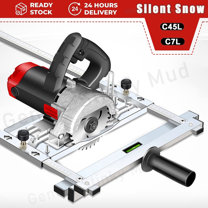 4/5/7 Inch Multifunctional Circular Saw Guide Rail Adjustable Cutting ...