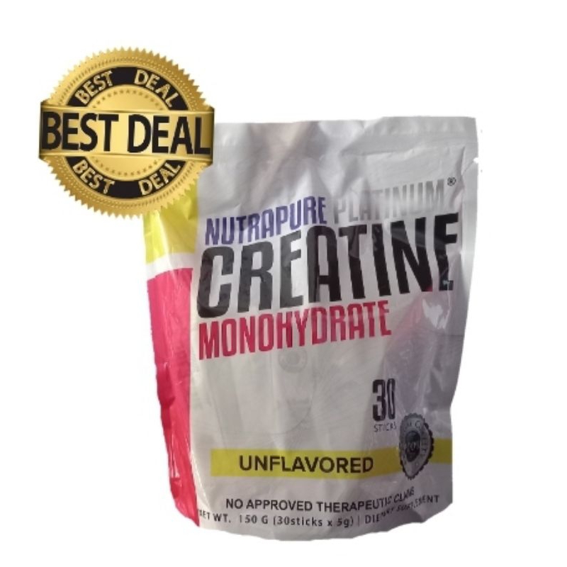 Nutrapure Platinum Creatine, 30sticks! | Shopee Philippines