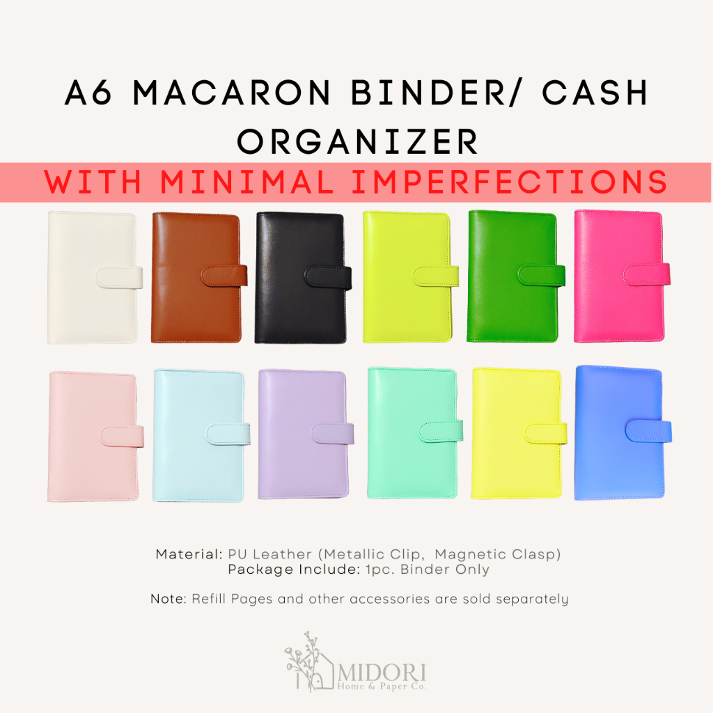 A6 Binder/ Cash Organizer BINDER ONLY & WITH MINIMAL DAMAGE ...
