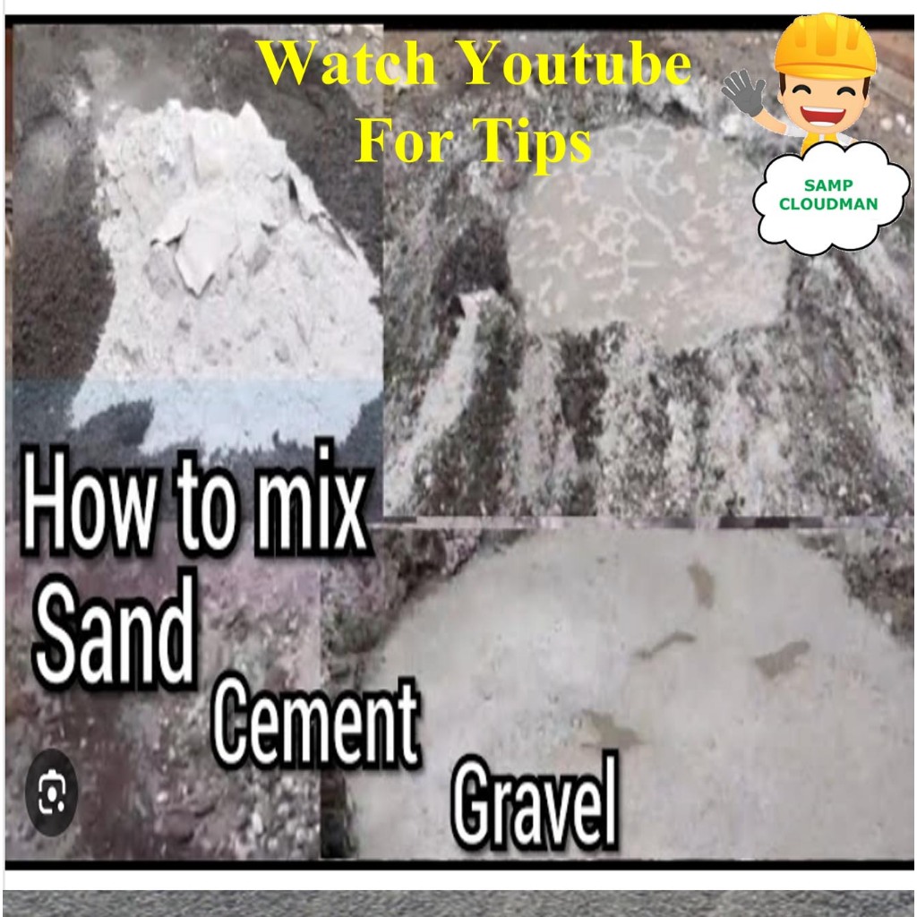 Cement Gravel & Sand Per Kilo for DIY Concrete Masonry Repairs Vibro ...