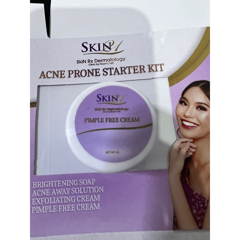 SKIN21 PIMPLE FREE CREAM OF ACNE STARTER KIT 5G | Shopee Philippines