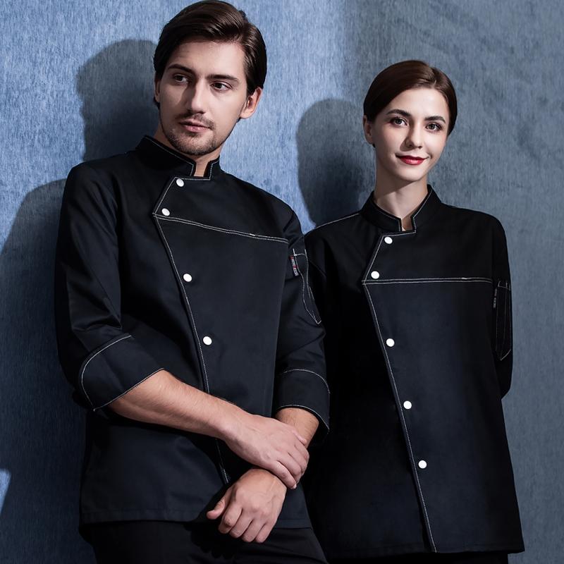 Chef Clothes Chef Uniform Men Women Chef Costume Chef Jacket Catering ...