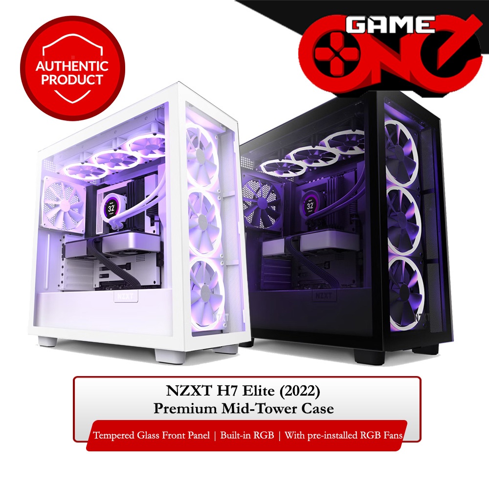 NZXT H7 Elite (2022) Premium Mid-Tower Case | Shopee Philippines