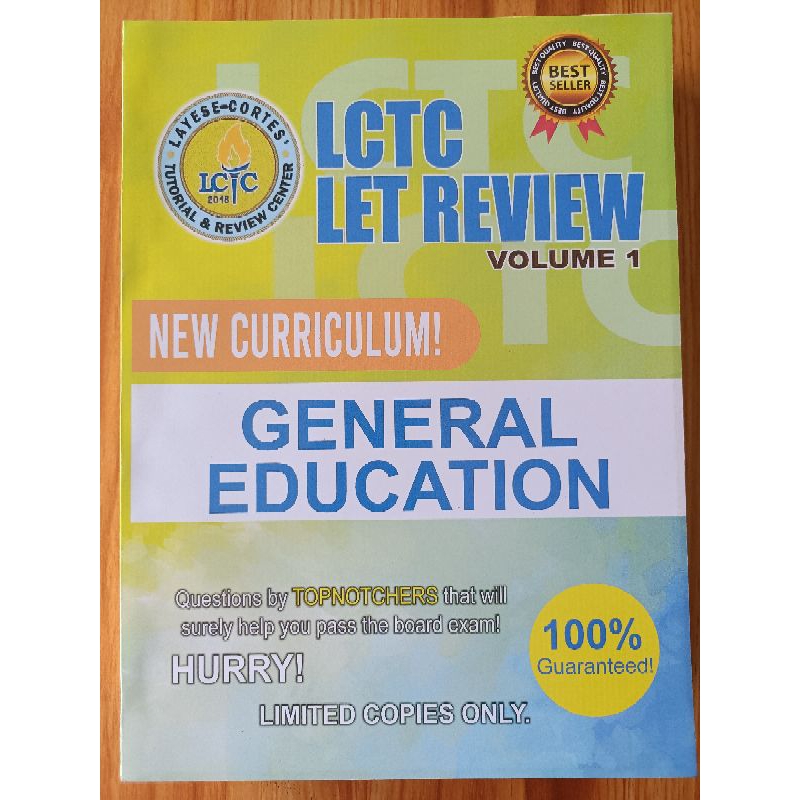 General Education 2025 LET Reviewer NEW CURRICULUM | Shopee Philippines