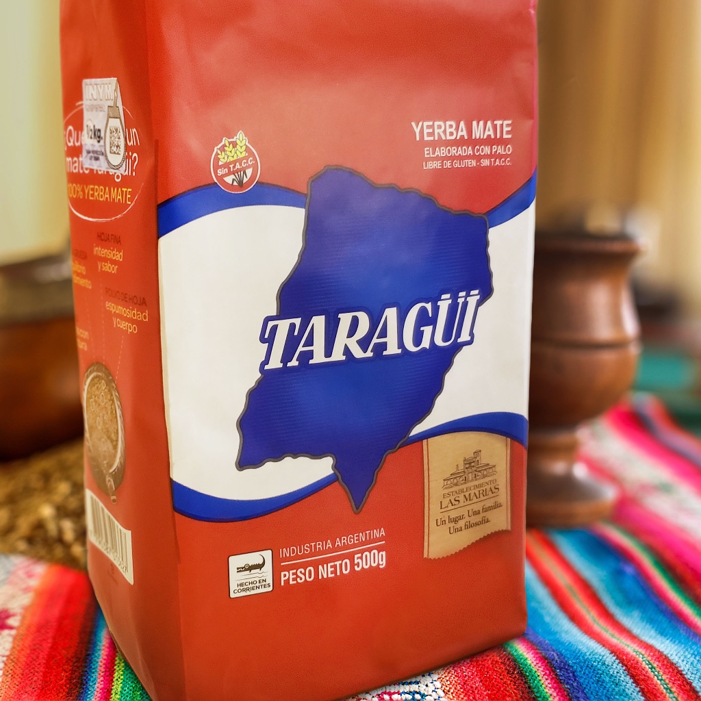 Yerba Mate Taragui Red Con Palo (Authentic) 500g/1kg Loose Leaf Herbal ...