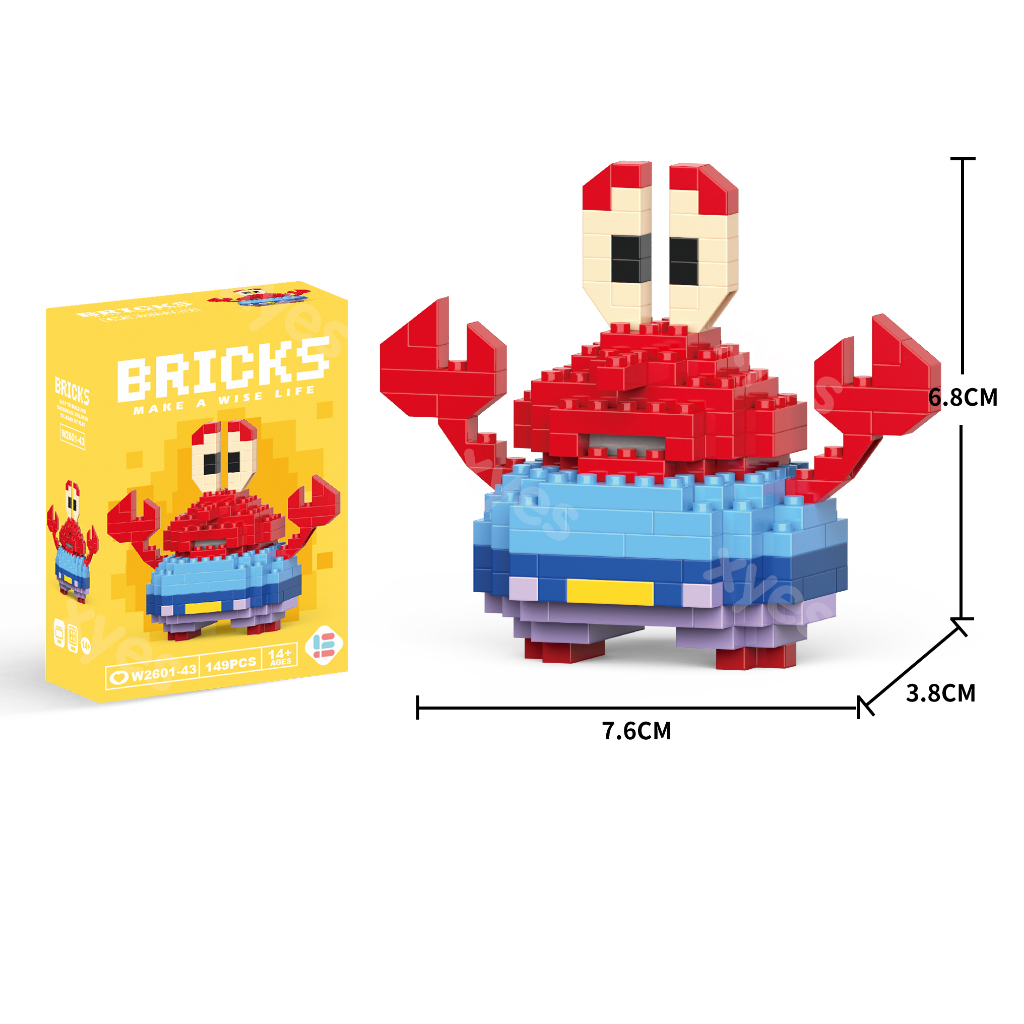 3D Animal Blocks toys Cartoon Cute Doll Bulding Block Toy For Girl Gift ...