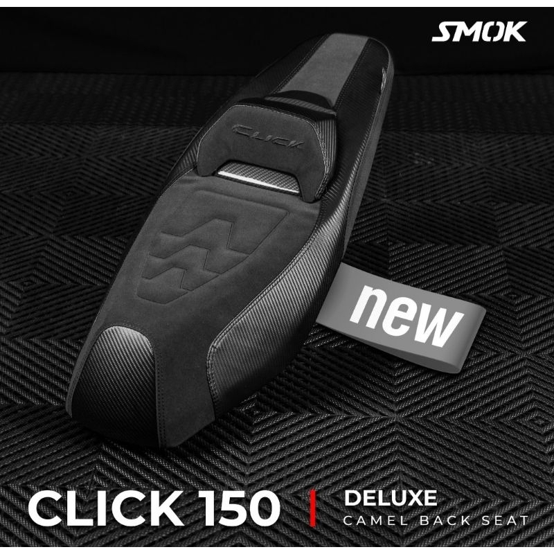 SMOK HONDA CLICK 150/125 V2 DELUXE LUXURY SEAT ASSY/CAMEL BACK | Shopee ...