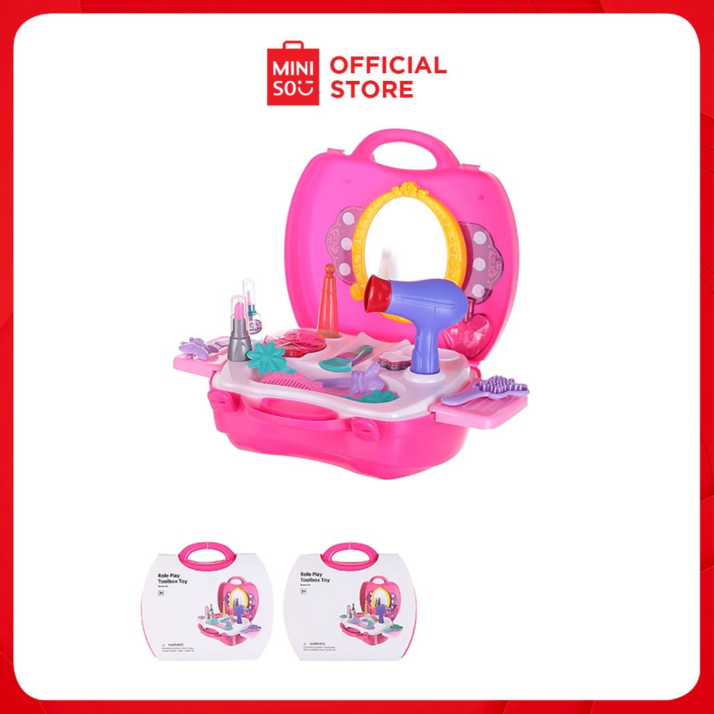 MINISO Role Play Toolbox Toy - Beauty Set | Shopee Philippines