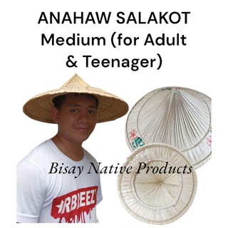 SALAKOT HAT MADE FROM ANAHAW LEAVES (3 sizes) | Shopee Philippines