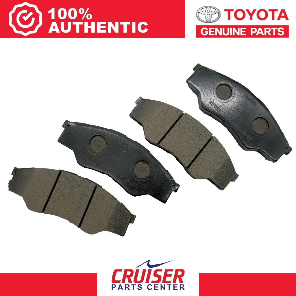 TOYOTA Genuine Parts - Brake Pad 04465-YZZT9 FOR TOYOTA INNOVA AND ...