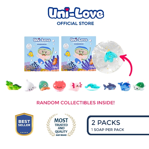 UniLove Creamy Baby Soap Pack of 2 | Shopee Philippines