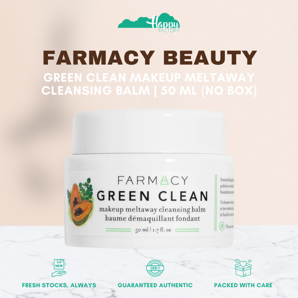 FARMACY Green Clean Makeup Meltaway Cleansing Balm | 50 ml | Shopee ...