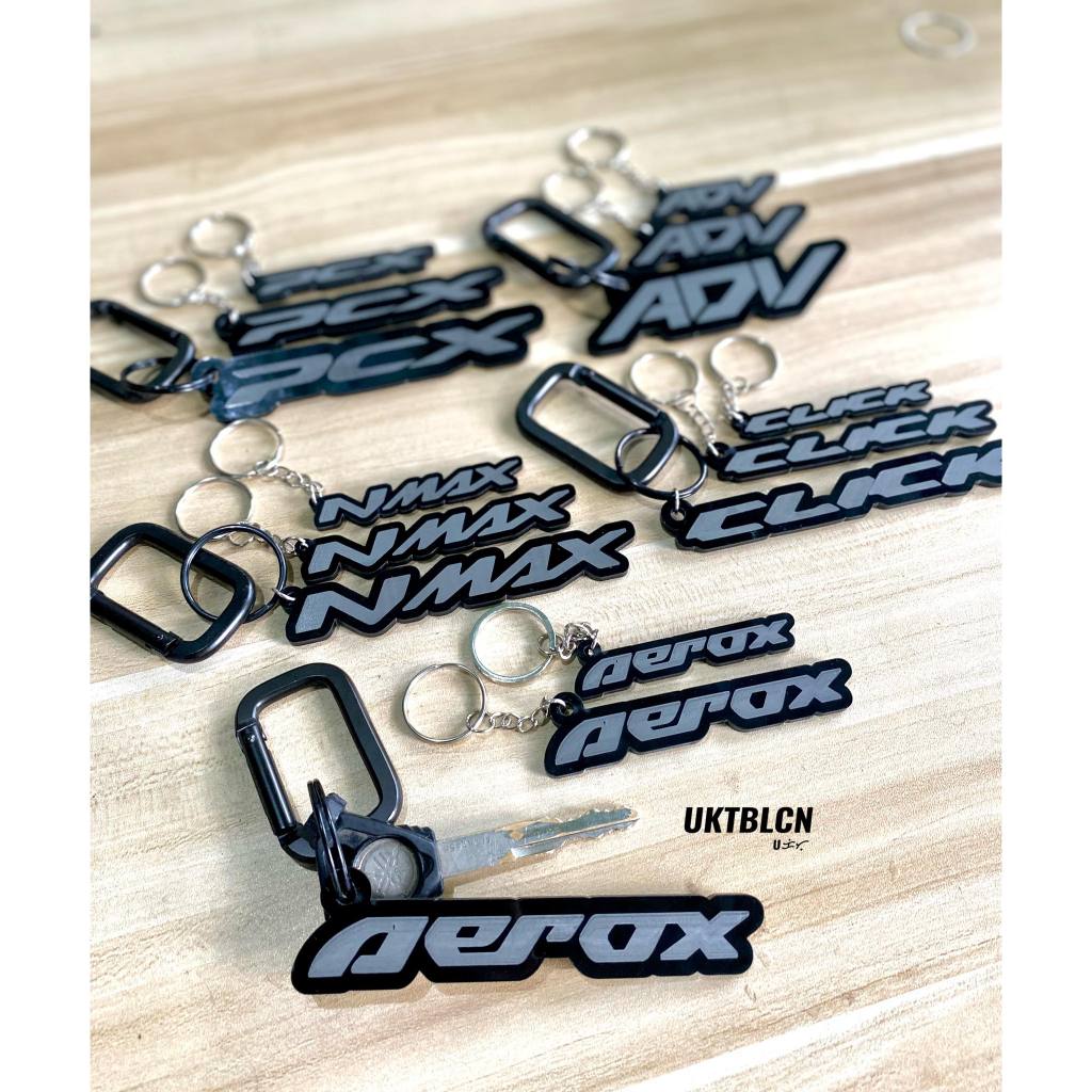Premium Acrylic motorcycle keychain for NMAX ADV AEROX CLICK PCX raider ...