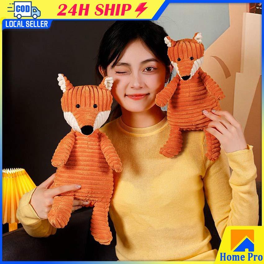 15/35/45CM Fox Plush Toy Kid Accompany Doll Kawaii Animal Fox Plush ...