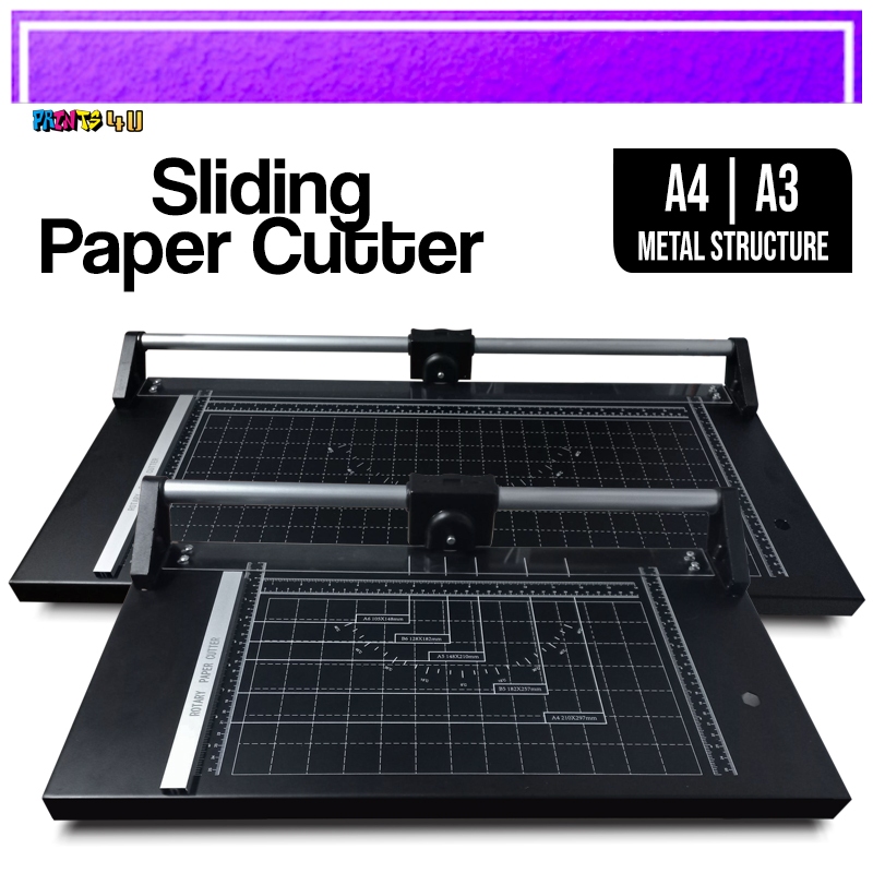Sliding Cutter Heavy Duty A4 & A3 Size For Vinyl Cardboard Paper ...